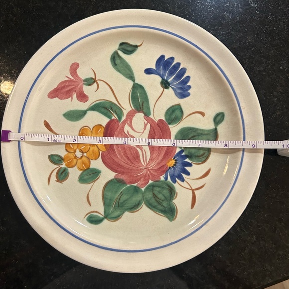 Red Wing Pottery | Dining | Vintage Red Wing Pottery Dinner Plate Rare ...